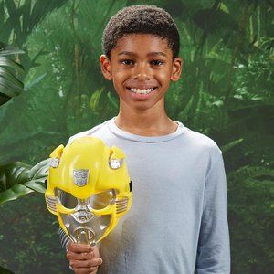 Costumes | Kids Plastic Rise Of The Beasts Movie Bumblebee Roleplay ...